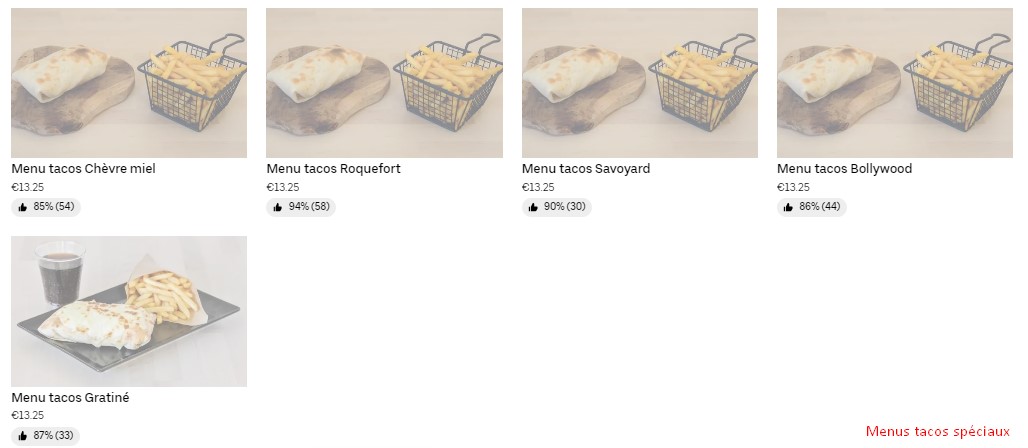 Allo Tacos Menu Prix France Mis à jour pour 2024