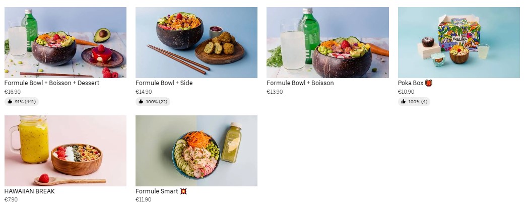 Pokawa Menu Prix France 2024 et Photos
