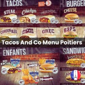 Tacos Square Vauvert Menu Prix France 2024 et Photos